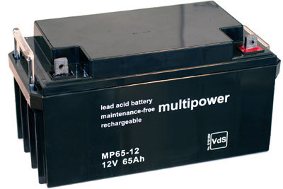 Multipower MP65-12 12V 65Ah olovni AGM akumulator - Aerobaterije
